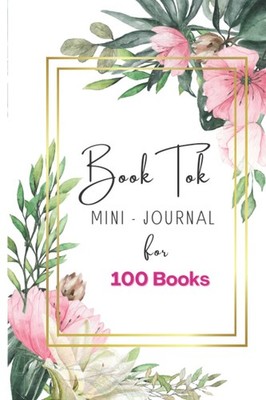 BookTok Mini Journal for 100 Books Track All Your Reads in Compact Size ...