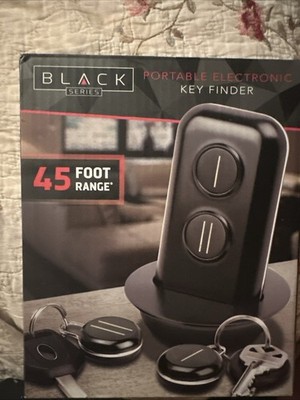 Black Series Portable Electronic Key Finder 45 Foot Range | eBay