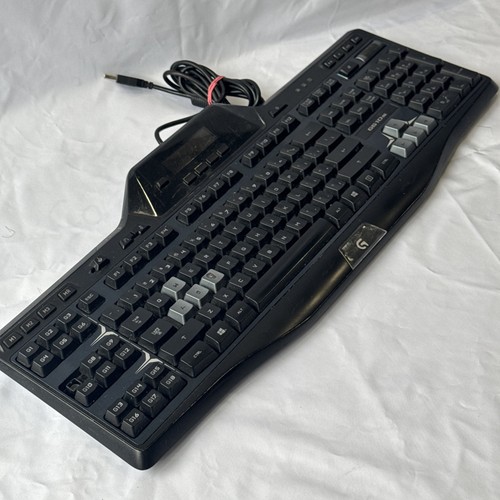 Logitech G510 USB Wired Gaming Keyboard LCD Y-U0010 | eBay