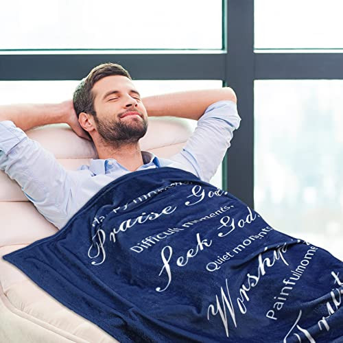 Healing Throw Blanket with Inspirational Thoughts and Prayers ...