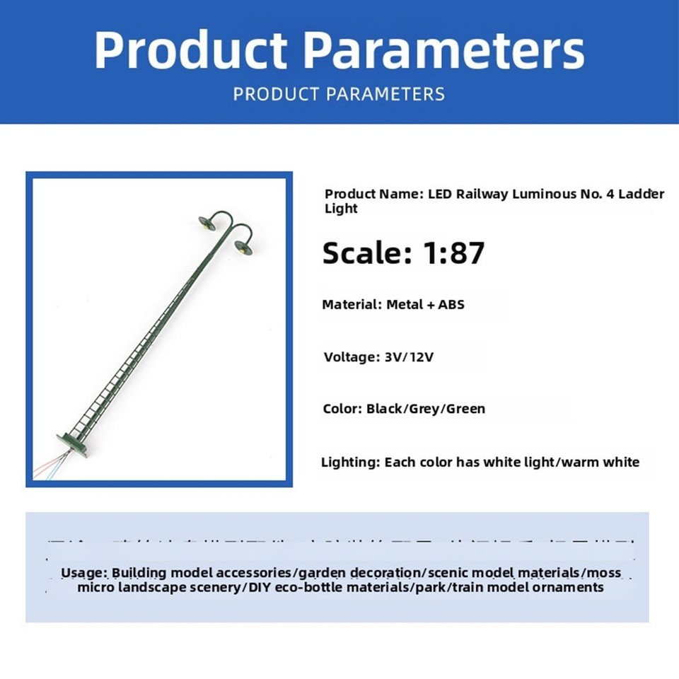 For Model Displays Model Train Lighting Railway Layout Lights LED Light ...