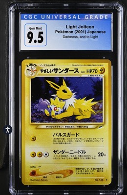 Japanese Light Jolteon CGC Old Label 9.5, New Label Gem Mint 10 | eBay