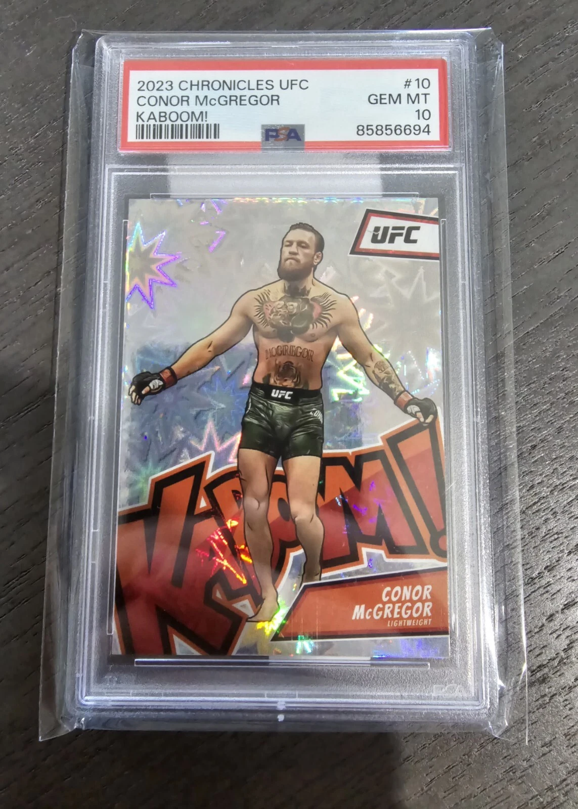 Conor McGregor 2023 Chronicles UFC #10 Kaboom! /(SSP) Price Guide ...