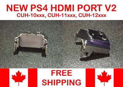 NEW PS4 HDMI PORT V2 - PLAYSTATION 4 HDMI PORT VERSION 2 SOCKET ...