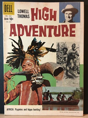 Dell Four Color #1001 VG+ High Adventure Golden Age Comic | eBay
