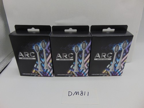Lot Of 3 ARC 2-PACK Replacement Tooth Brush Heads 6 Heads Total New ...