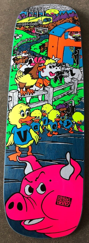 New Mike Vallely Barnyard World Industries Reissue Skateboard Deck | eBay