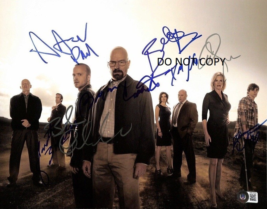 BREAKING BAD - CAST Autographed Signed 8x10 Reprint Photo #4 - BRYAN ...