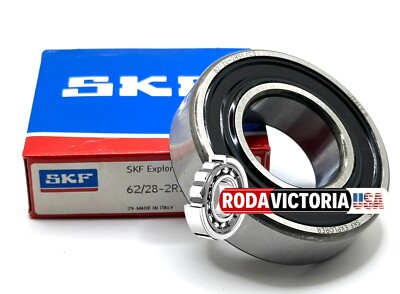 SKF 62/28 2RS1 C3 DEEP GROOVE BALL BEARING, RUBBER SEALED 28x58x16 mm ...
