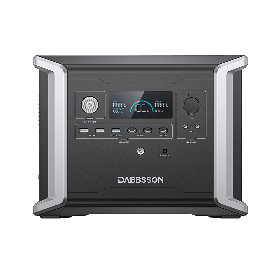 Dabbsson 3030Wh Portable Power Station Solar Generator with Extra ...