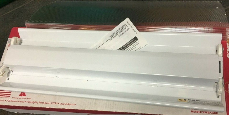 Wrap Around Floresecnt Light Fixture 24" Simkar | eBay