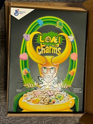 2021 Marvel Loki Exclusive Lucky Charms Collab 3500 LE *In Hand, ships ...