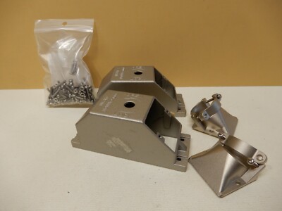 ITT Cannon DL5-260 D-Sub Connector Right Angle Backshells (2) With ...