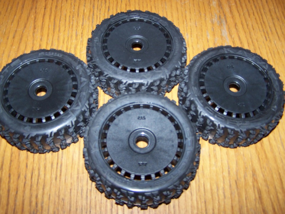 Arrma V5 Typhon Buggy 6s BLX Dboots KATAR B Tires & 17mm Wheels HPI ...