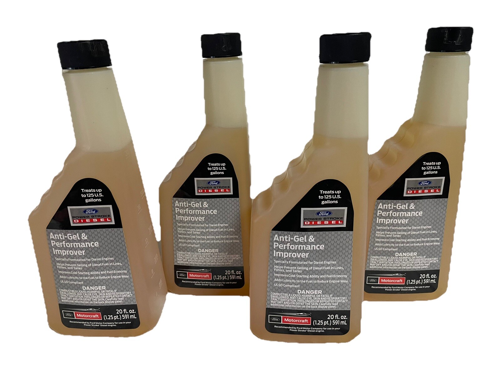 Motorcraft PM23A Anti-Gel and Performance Improver Ford Diesel 4 pack ...