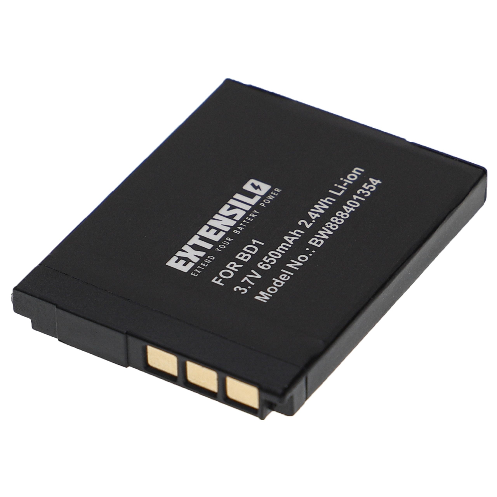 2 Batteries pour Sony Cybershot DSC-T700 DSC-T70 DSC-T77 DSC-T90 650mAh ...