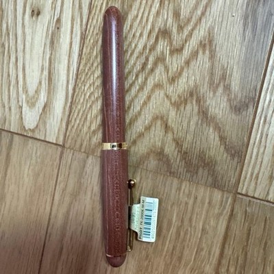 Pilot Custom Maple Fountain Pen 14K Gold Nib Brown Wood Body Used | eBay UK