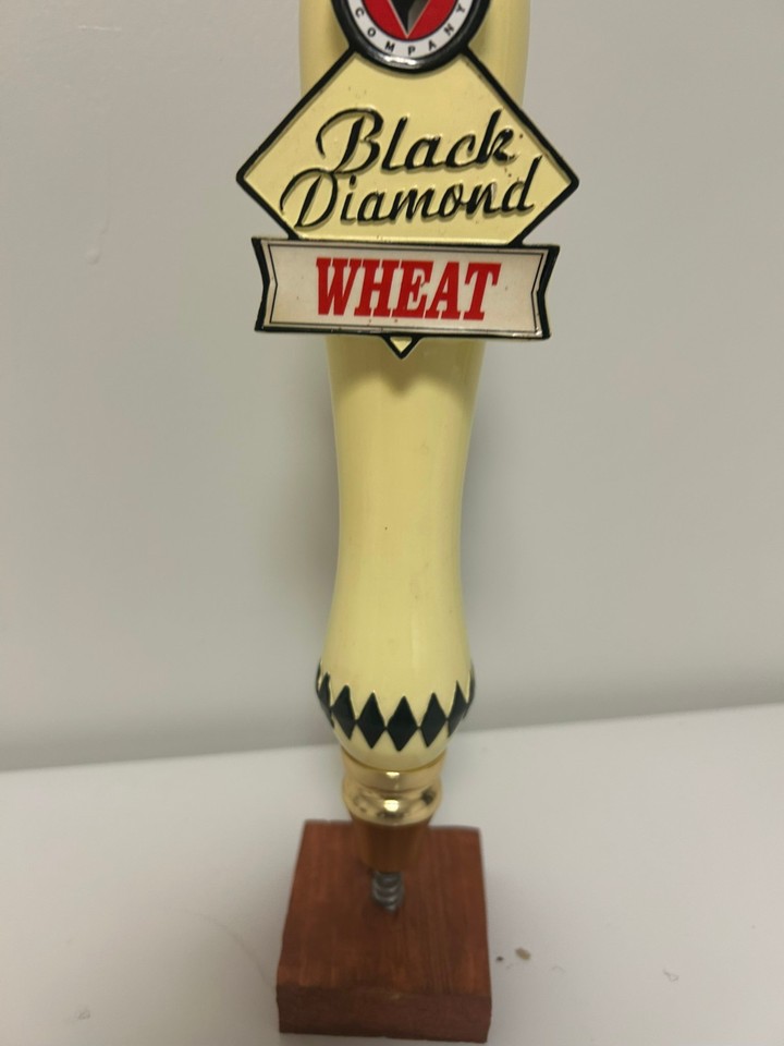 Black Diamond Brewing Company Beer Tap Handle - Wheat Ale | eBay UK