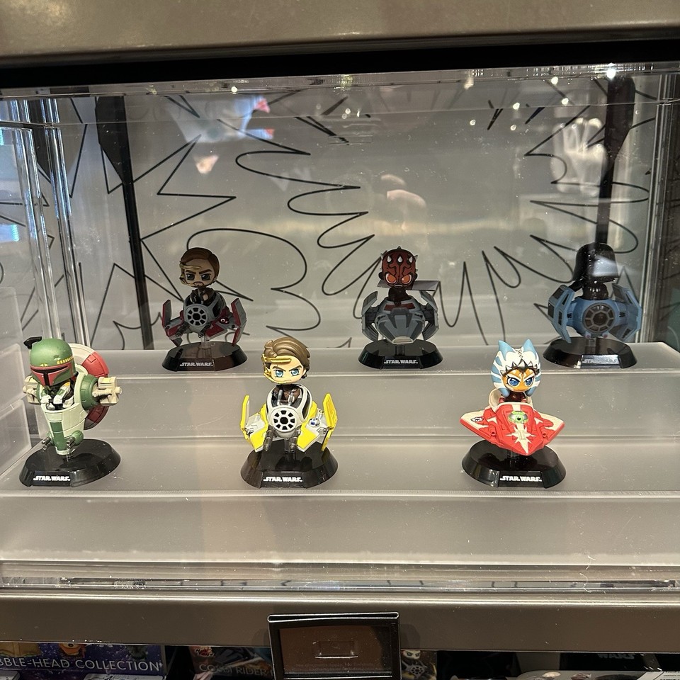Hot Toys Cosbi Disney Parks Star Wars Rider Bobble Head Figures New ...