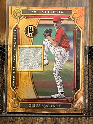 GRIFF MCGARRY 2023 CHRONICLES GOLD STANDARD PHILLIES ROOKIE JERSEY ...