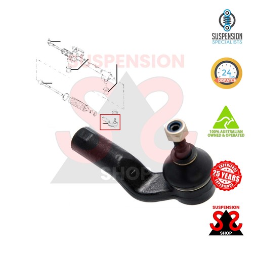 Front Axle Left Tie Rod End Suit VOLVO S40 T5 AWD S40 II (544) | eBay ...