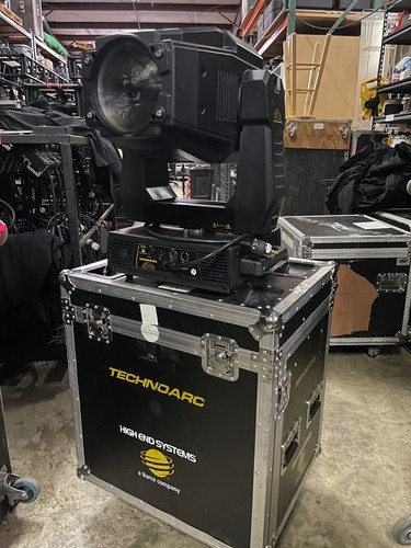 High End Systems TechnoArc Moving Stage Light with case HES Highend 575 ...