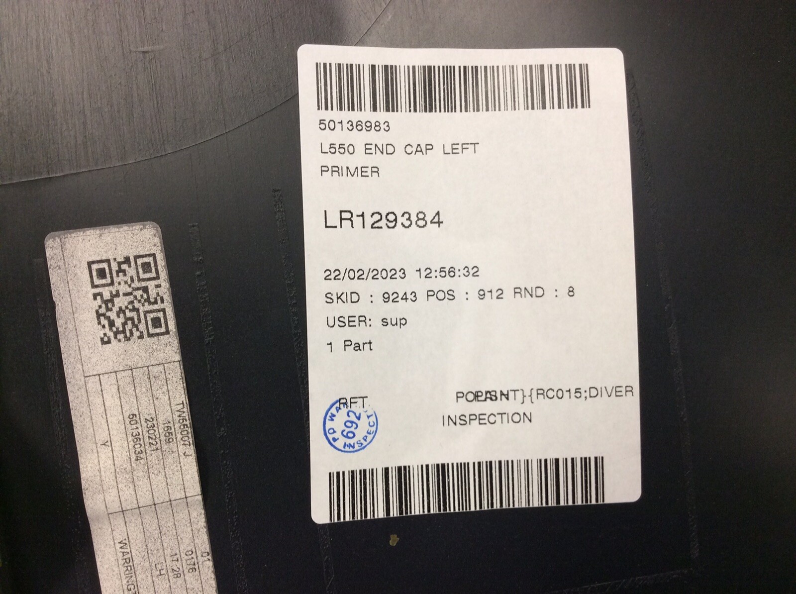 2020-2021 LAND ROVER DISCOVERY SPORT OEM LEFT REAR BUMPER COVER ...