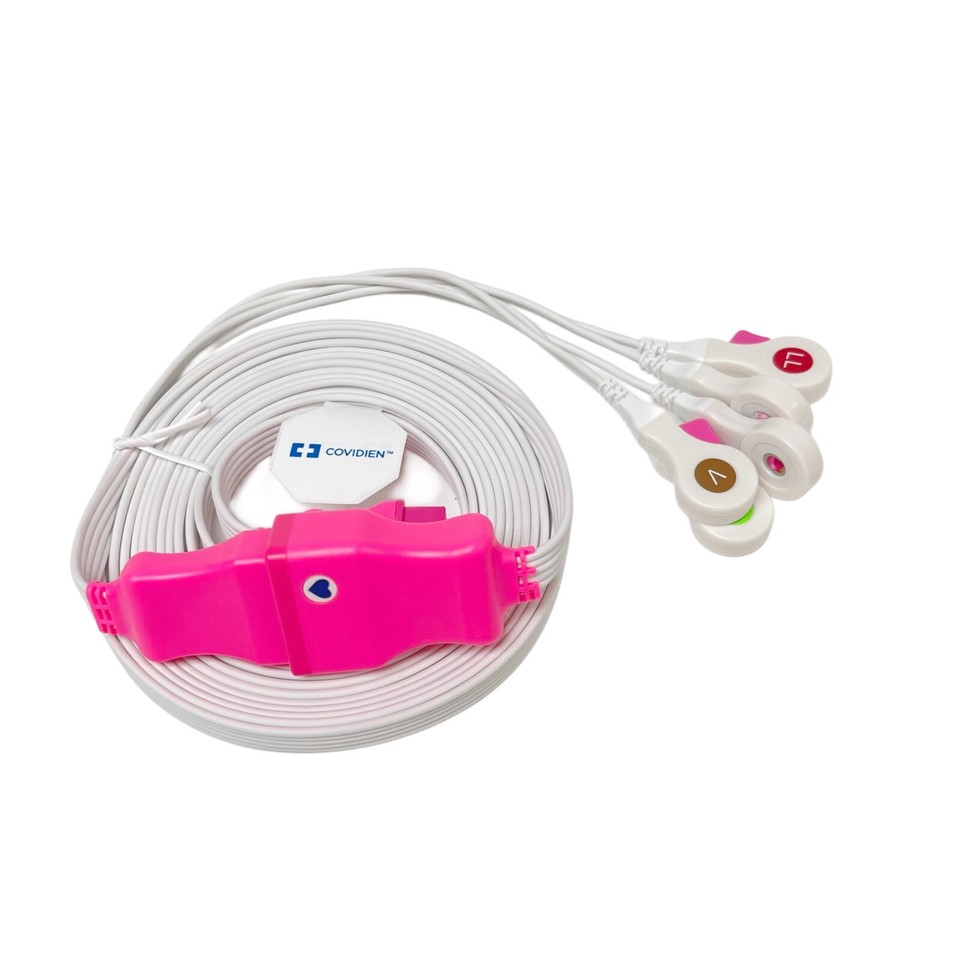 Covidien 33135T DL Cable And Lead Wire System W/ 5 Lead Dual Connect (5 ...