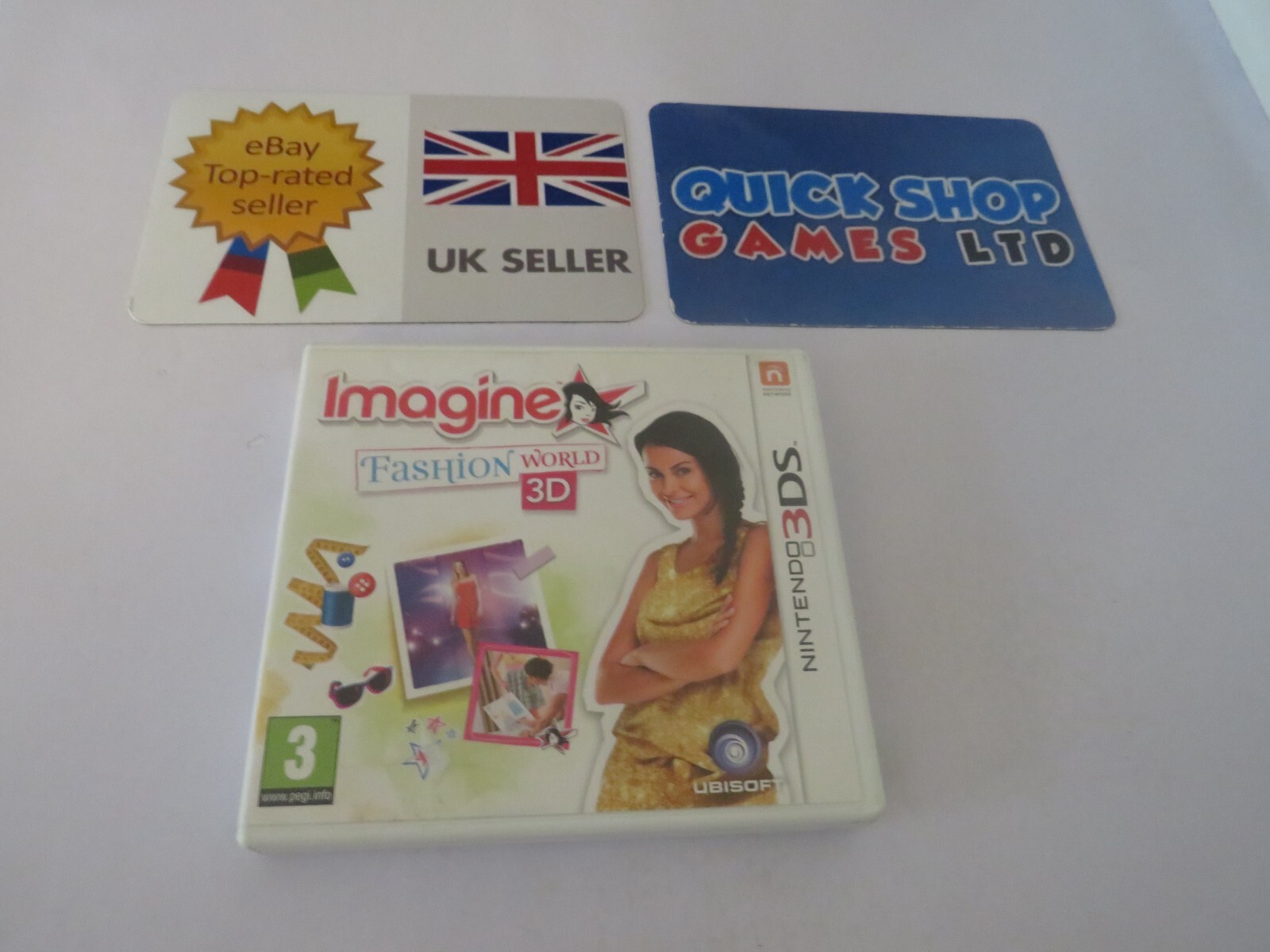 Imagine Fashion World 3D (Nintendo 3DS) GREAT for sale online | eBay