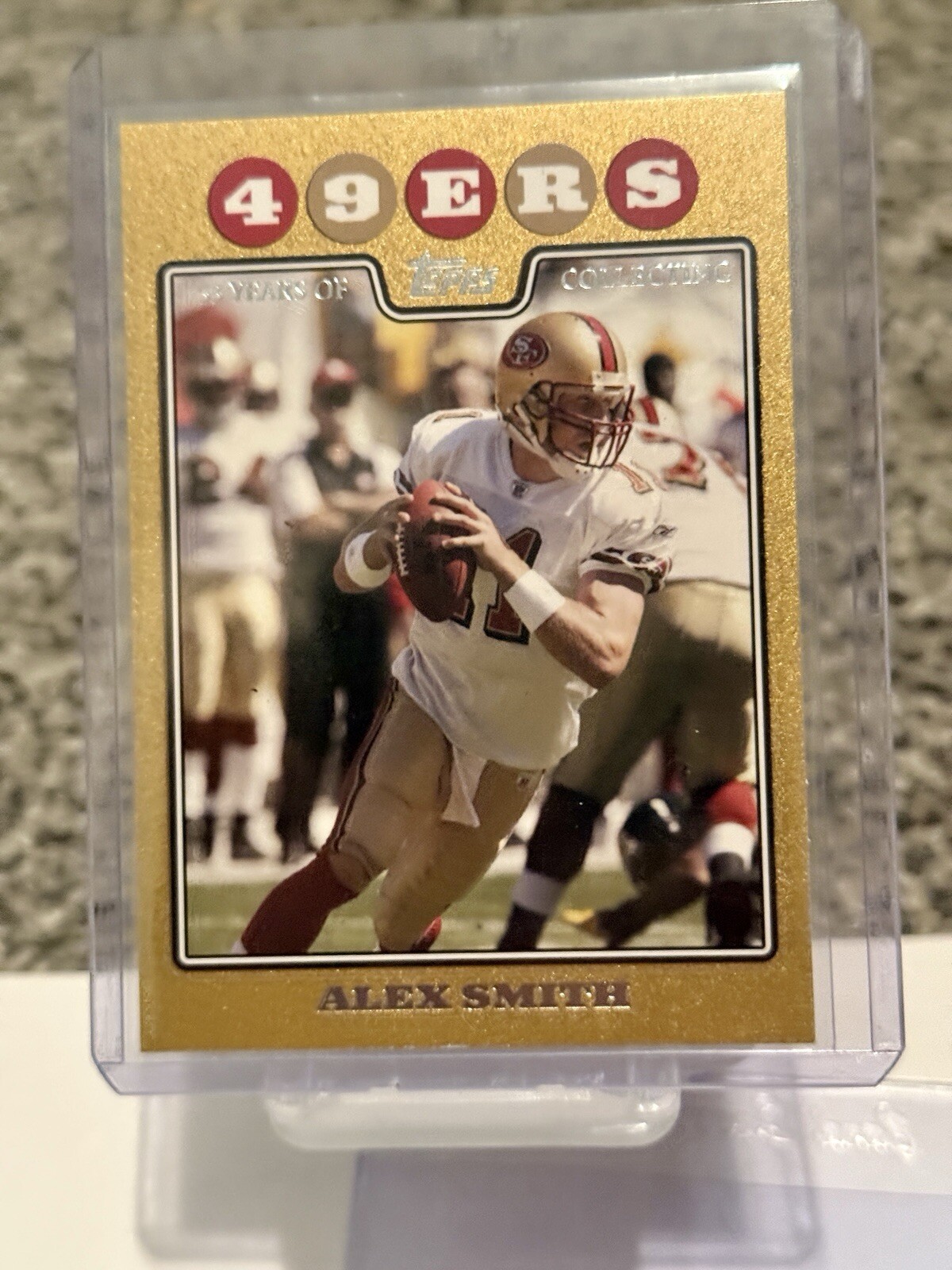 2008 Topps - Gold Border #48 Alex Smith /2008 San Francisco 49ers NFL ...