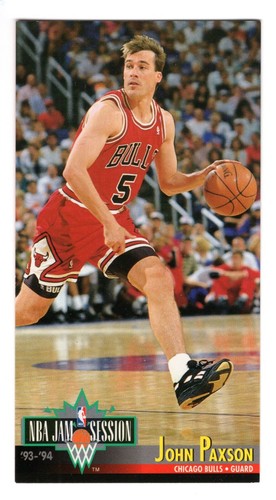 1993-94 NBA JAM SESSION JOHN PAXSON CARD #32 **NM-MT** CHICAGO BULLS | eBay