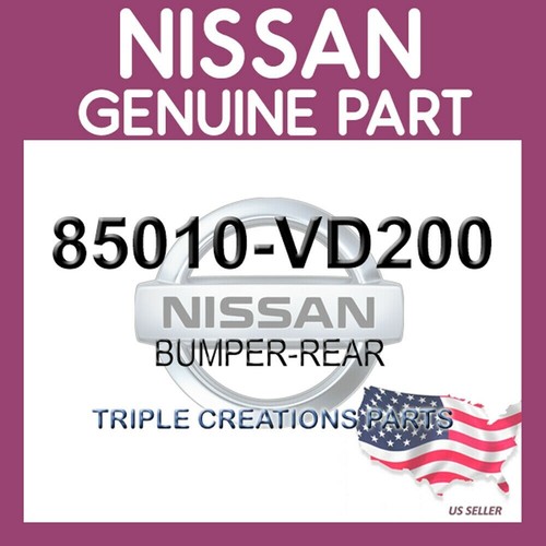 Genuine Nissan OEM 85010-VD200 REINFORCE COMPL-REAR BUMPER 85010VD200 ...