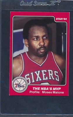 1983/84 Star 76ers Champs #025 NBA's MVP NM NM/MT 84S25-40716-1 | eBay