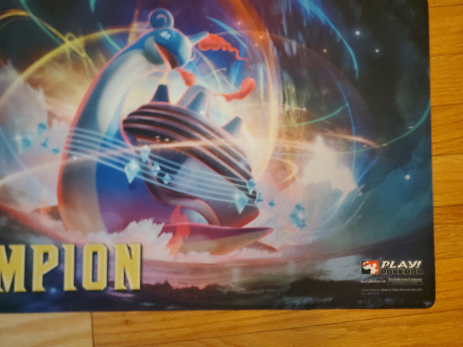 Pokemon LAPRAS VMAX Gigantamax Champion Playmat League Cup Official ...