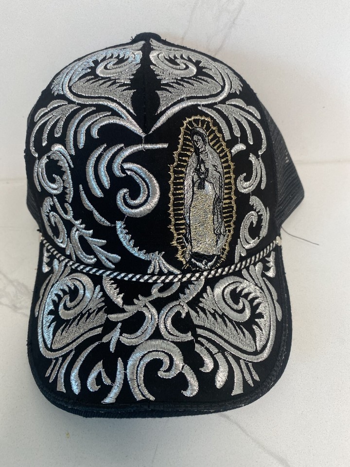 Silver Color Plated Hat Artisanal MeshBack Gris Gorra Artesanal ...