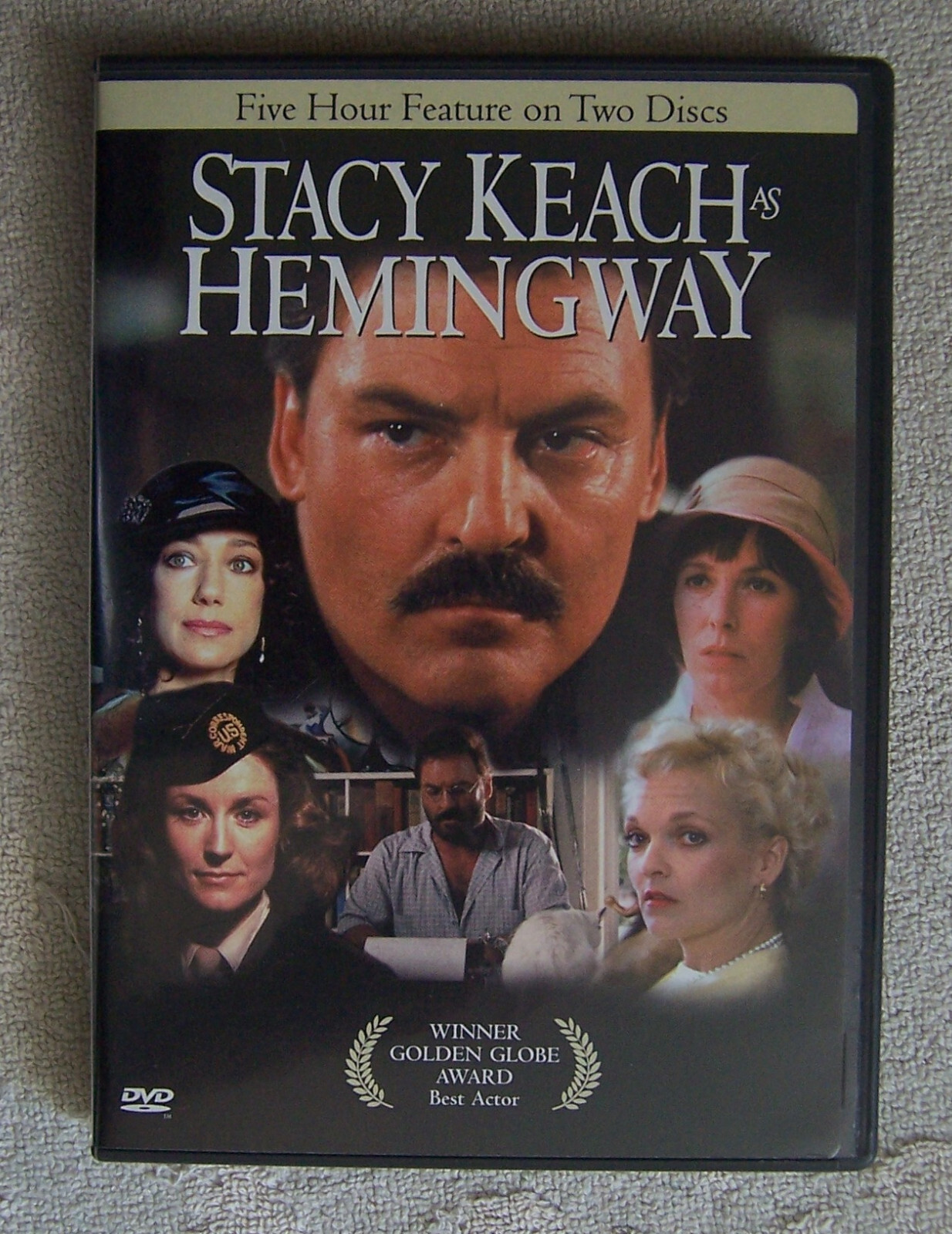 Hemingway (DVD, 2003) Miniseries Stacy Keach 2 disc set Very Good ...