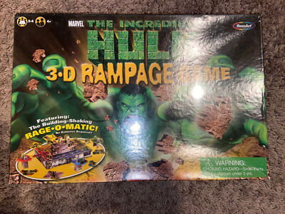 NEW MARVEL THE INCREDIBLE HULK 3D RAMPAGE GAME SEALED | eBay