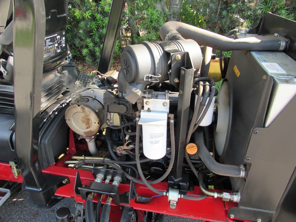 2017 TORO REEL MASTER 5510-D Fairway Reel Lawn Mower Diesel #03607 ...