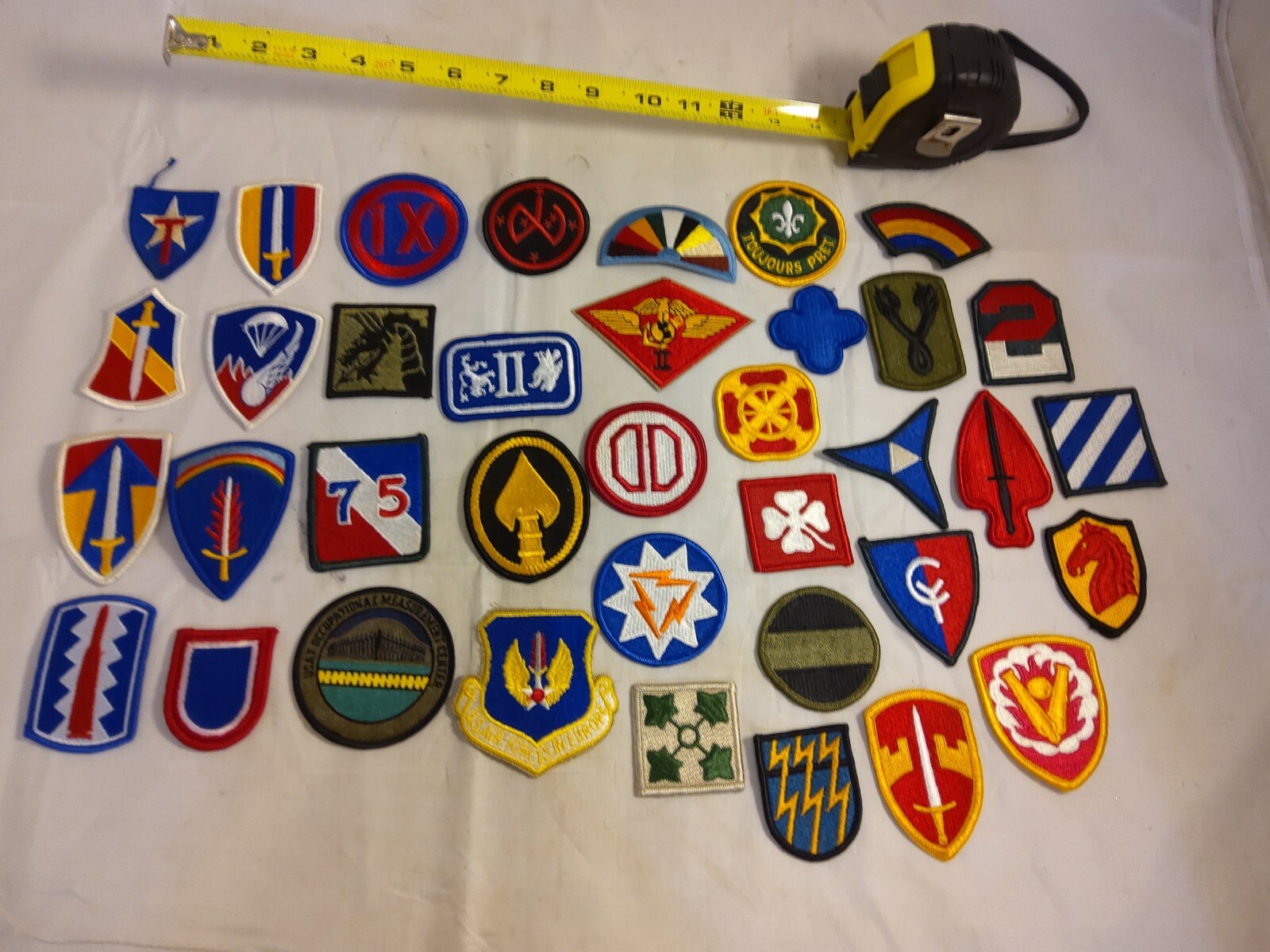 Lot of 35 US Military and Veteran Iron On Patches All Brand New ...
