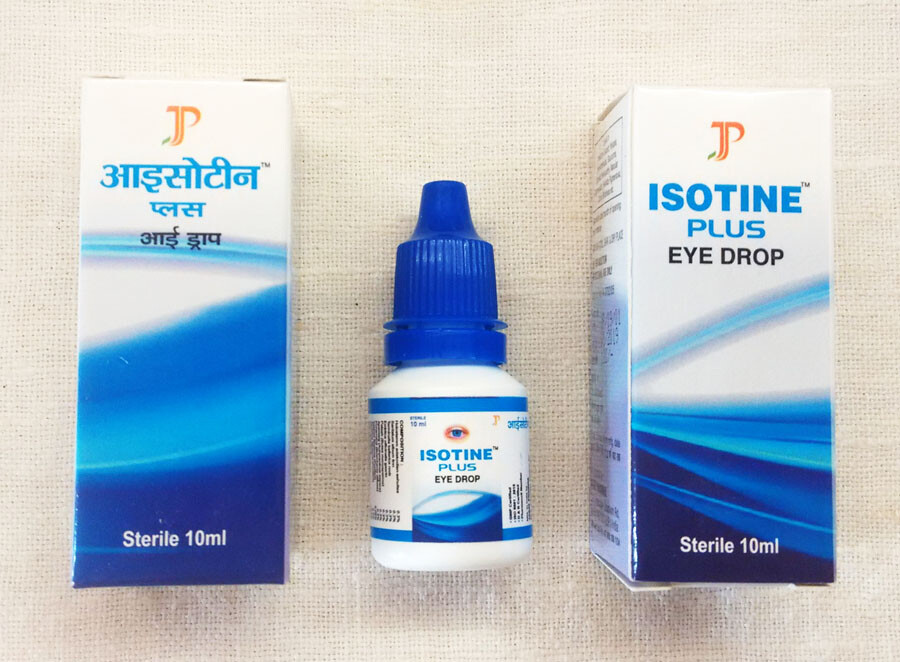 Eye Drops OFFICIAL FRESH NEW Isotine Plus USA Care Glaucoma Cataracts ...
