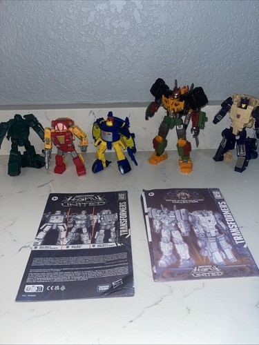 Transformers Legacy United Go-Bots, Ruckus And Bludgeon Lot | eBay