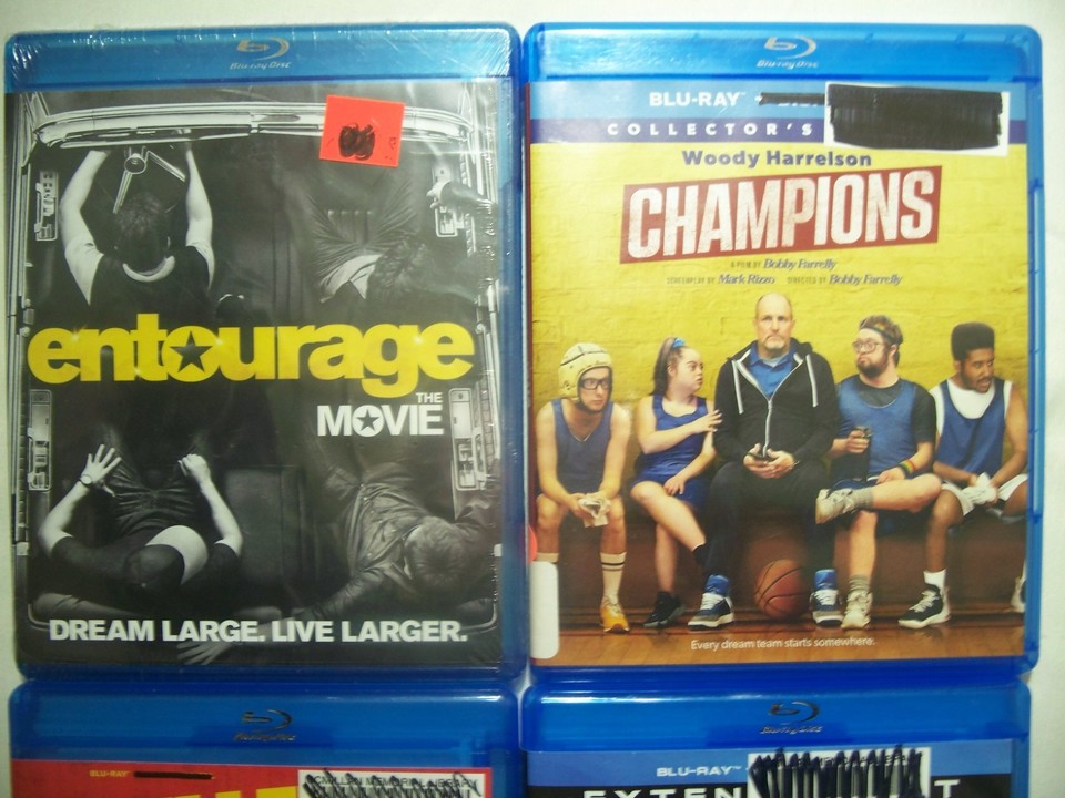 THE KILLER'S GAME Blu-Ray MOVIE, FALL GUY, ENTOURAGE, CHAMPIONS,4 BLU ...