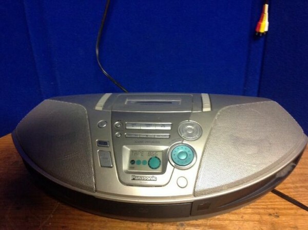 Panasonic RX-ES20 CD/Radio/Cassette Boombox for sale online | eBay