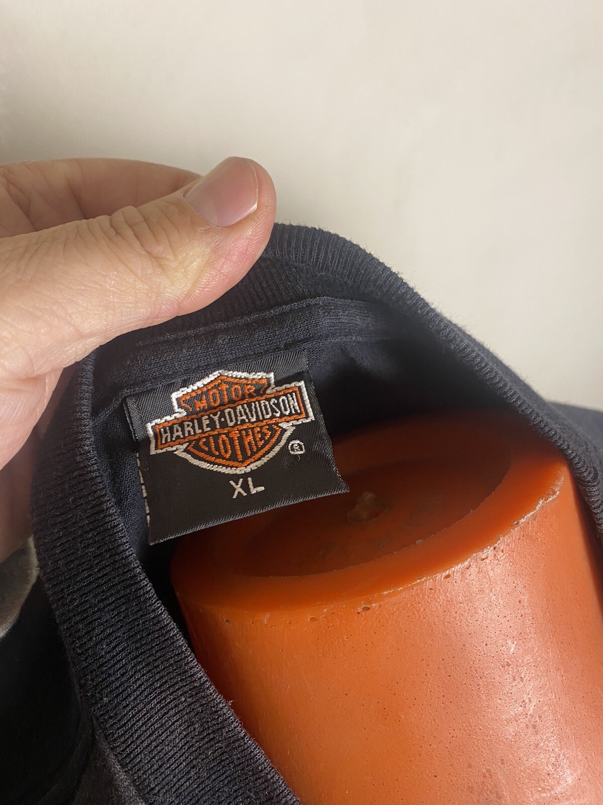 Vintage Harley Davidson 3-D emblem T-shirt - Gem