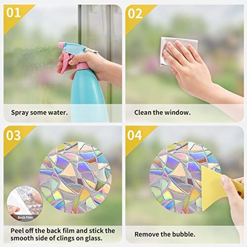 Window Decals for Birds Strikes, DELLAN 35 Anti-Collision Bird ...