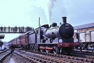 J17 Class 0-6-0 65567 at Swaffham station 6x4 Quality British Rail ...