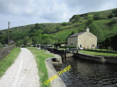 Photo 6x4 Longlees Lock Calderbrook/SD9418 Lock #36, Rochdale Canal ...