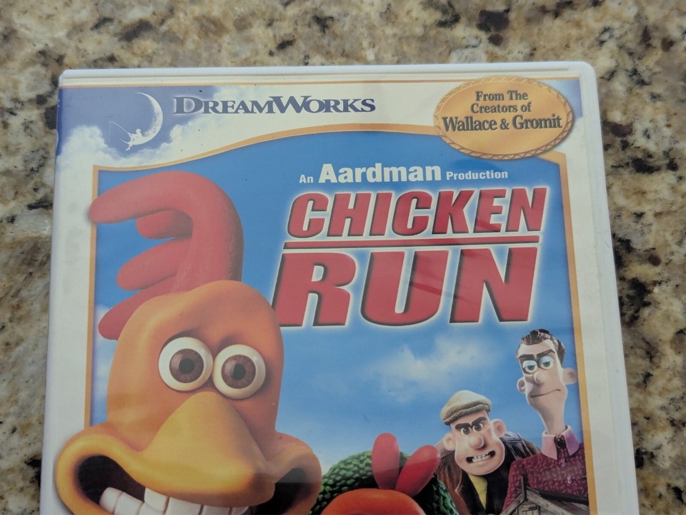 Chicken Run (DVD, 2000, Widescreen) VG 667068645323| eBay