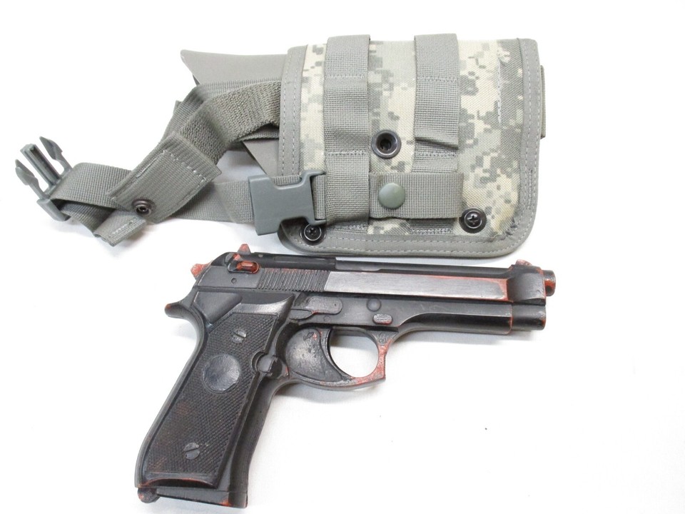 SPEC OPS BRAND BERETTA 92 RIGHT HAND PISTOL HOLSTER 9mm M9 MOLLE ACU ...