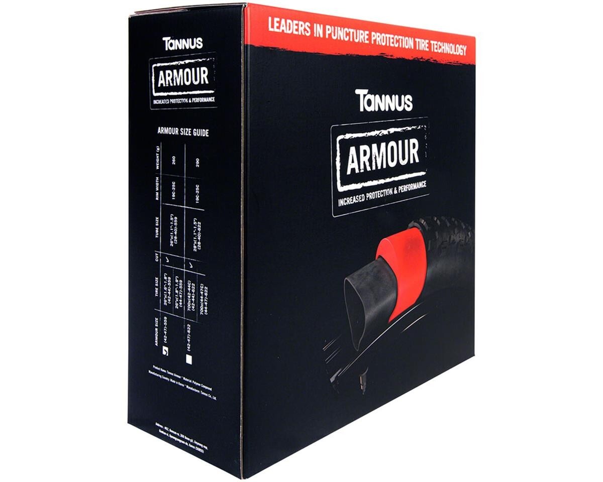 Tannus Armour Bike Tire Inserts Bike Flat Protection 700x42-47 Single ...